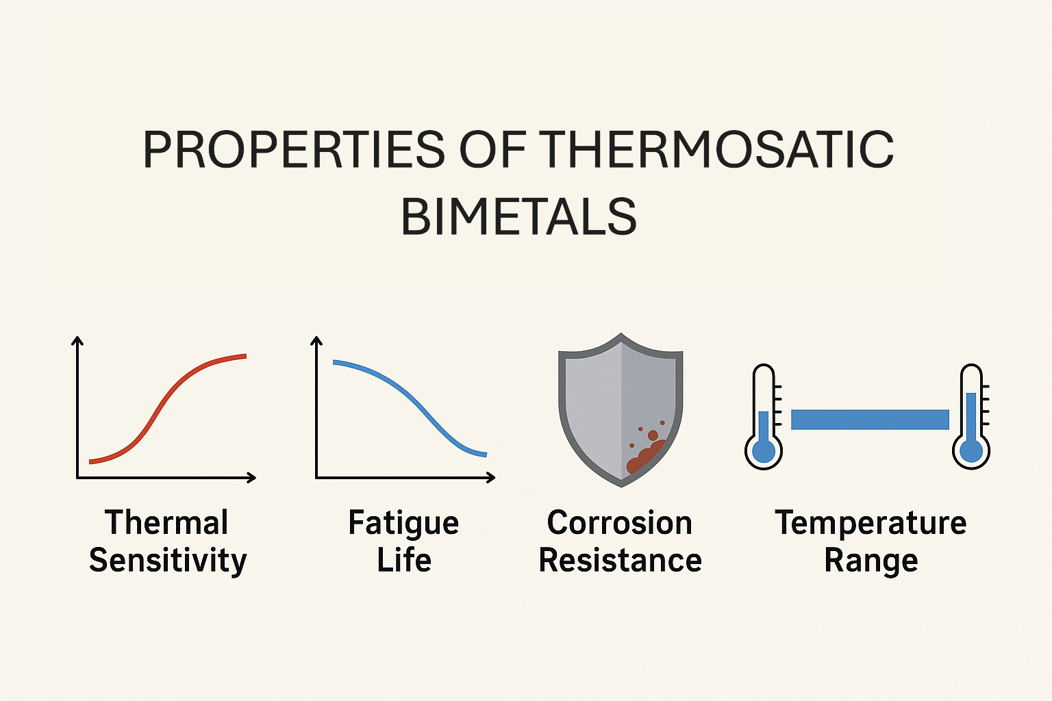 Properties of Thermostatic Bimetals Explained Simply | DOMADIA - Domadia