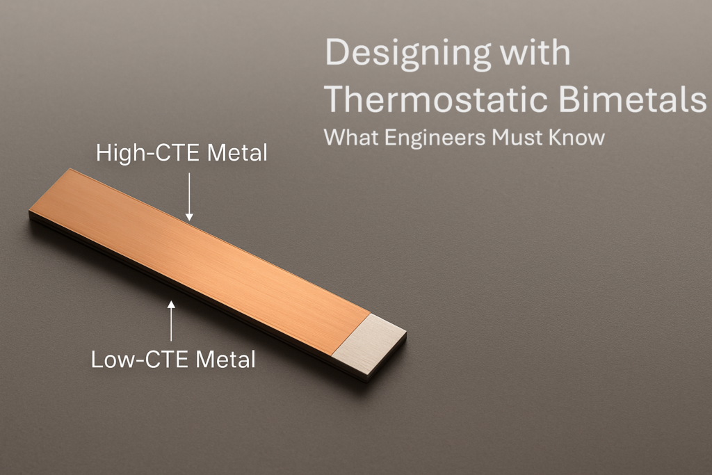 Designing with Thermostatic Bimetals: What Engineers Must Know - Domadia